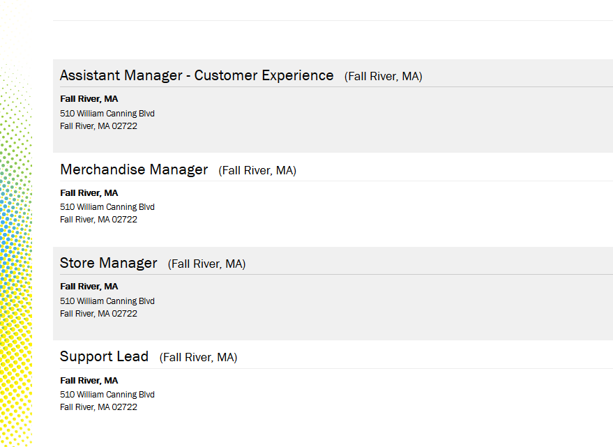 Five Below hiring in Fall River – Fall River Reporter