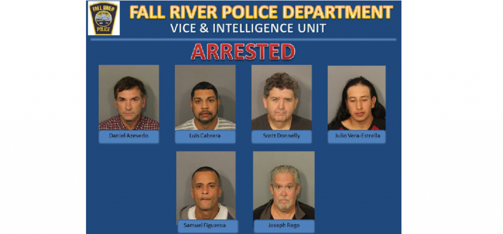 6 Johns arrested in Fall River sting – Fall River Reporter