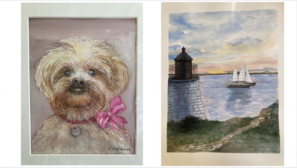 Passionate Swansea artist paints her world, and those of others, too ...