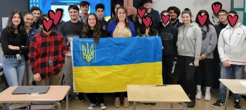 Fall River teacher and her students develop special bond with Ukraine ...