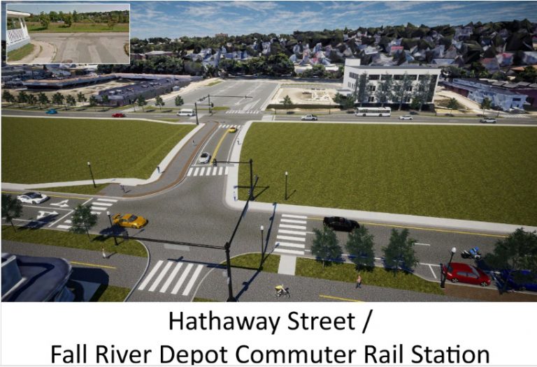 Traffic patterns on the Route 79-Davol Street project in Fall River to ...